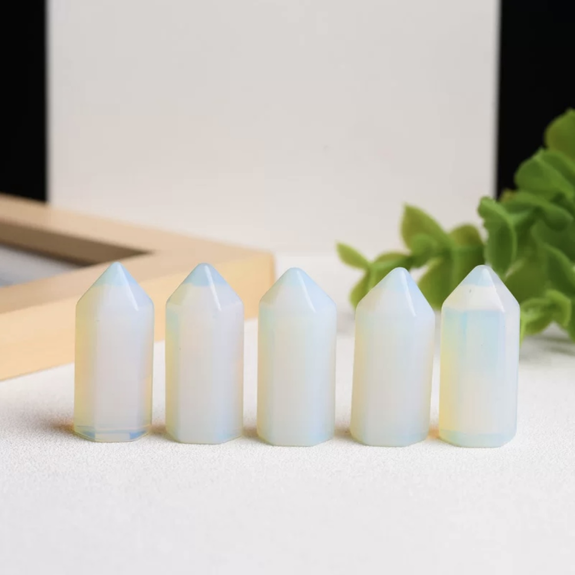 Lunar Gleam Opalite Tower – aurorajade