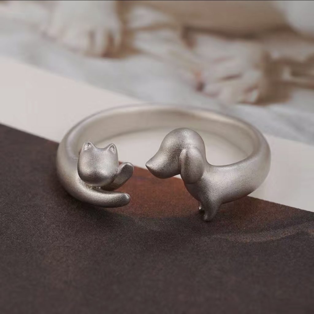 Pet Bond Sterling Silver Ring – aurorajade